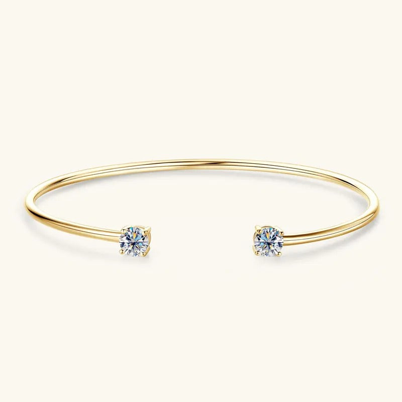 Tracy Open Cuff Bangle - 1 ct Total